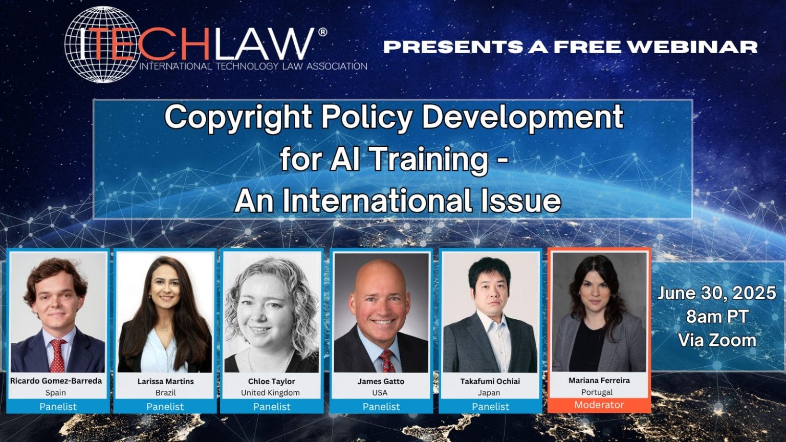 WEBINAR: Copyright Policy Development for AI Training - An ...